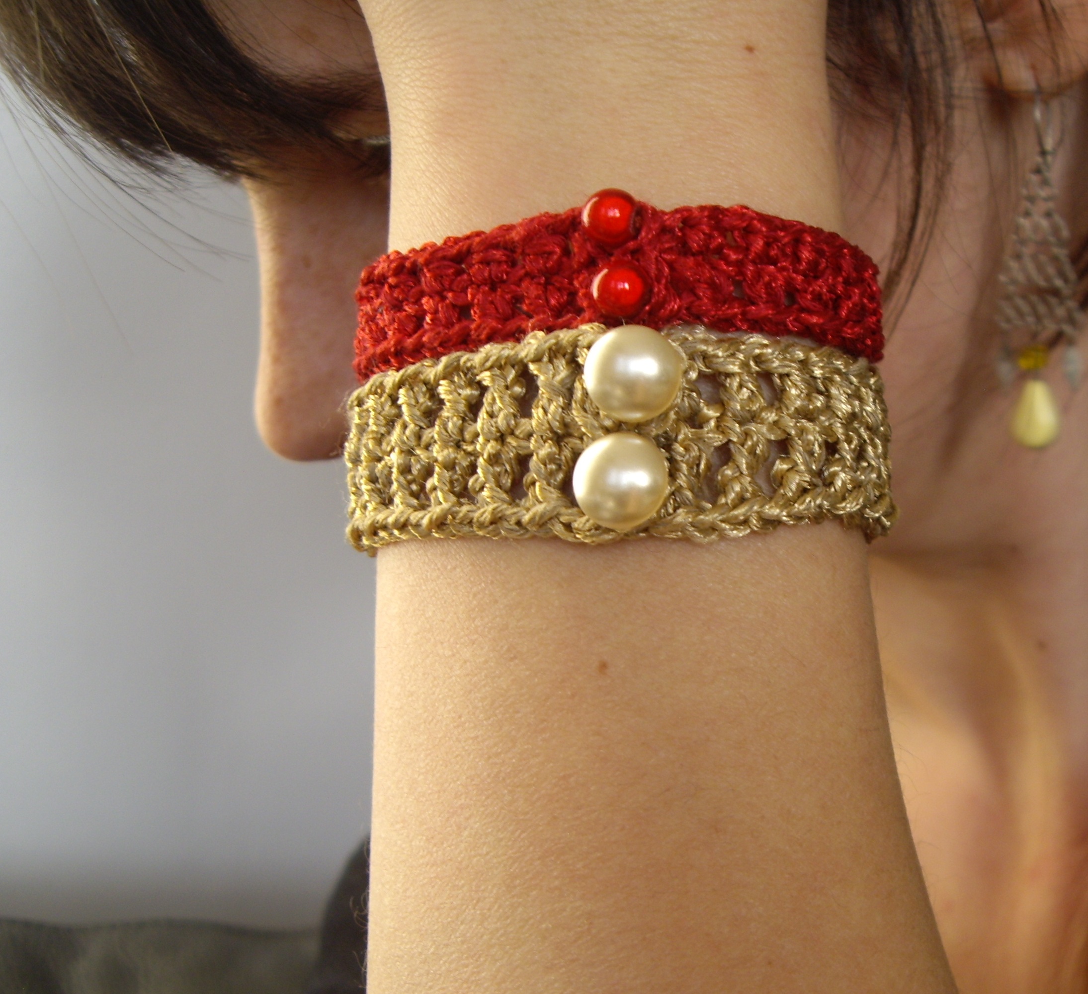 Bracelet rouge | Rock My Laine